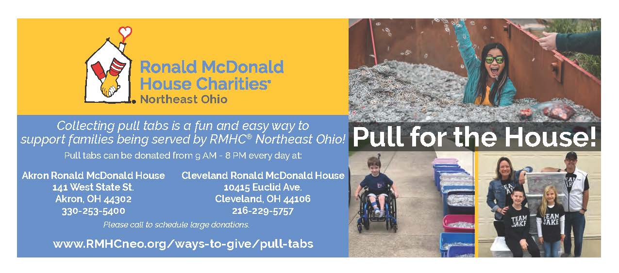 Pull Tabs - Ronald McDonald House Charities of Northeast Ohio